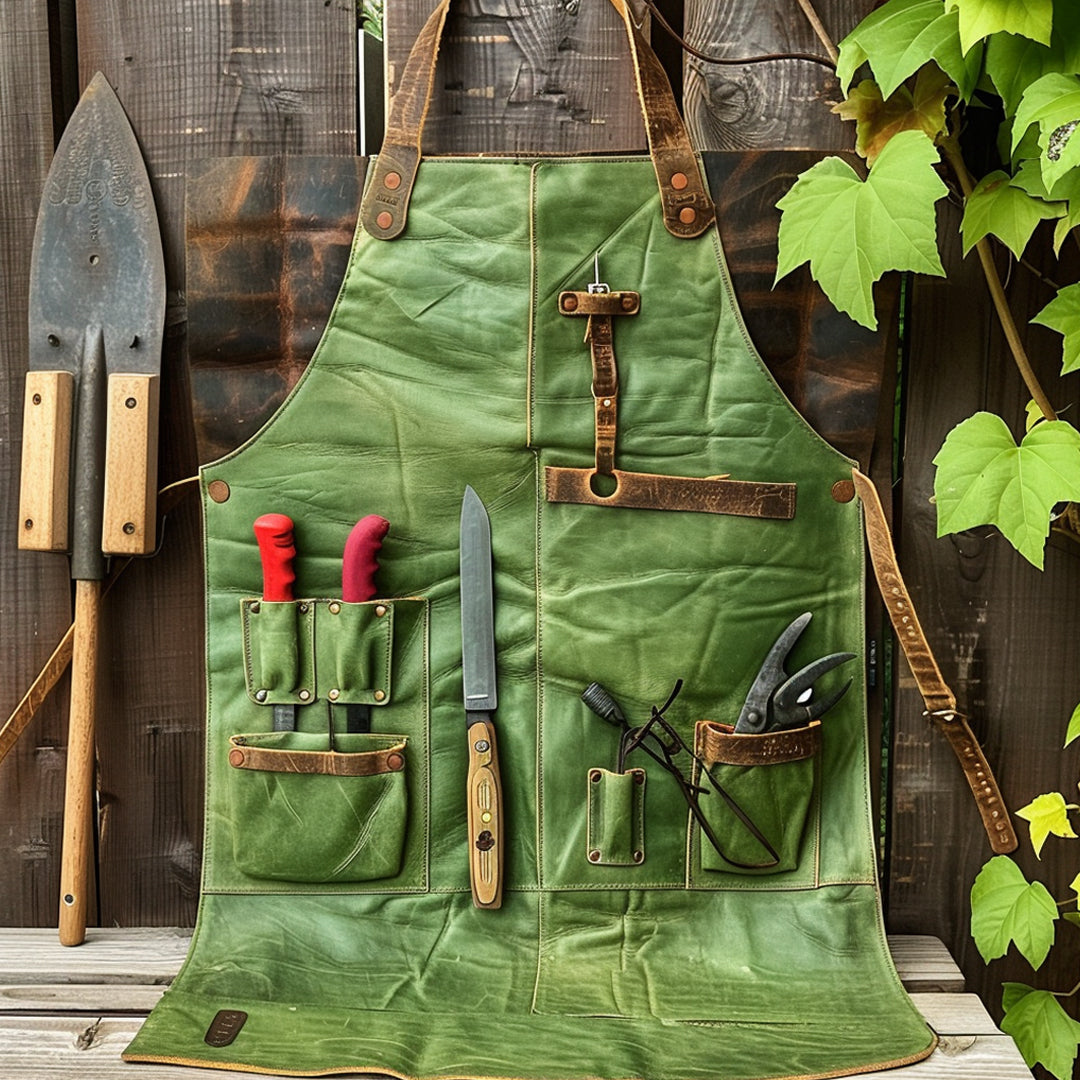 Versatile Gardening Apron With Pockets For Every Gardeners Needs