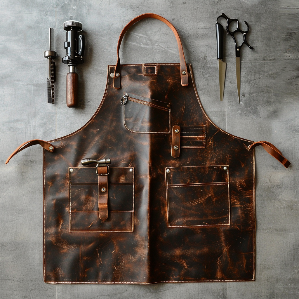 Trim Master Barber Leather Apron – Lapron