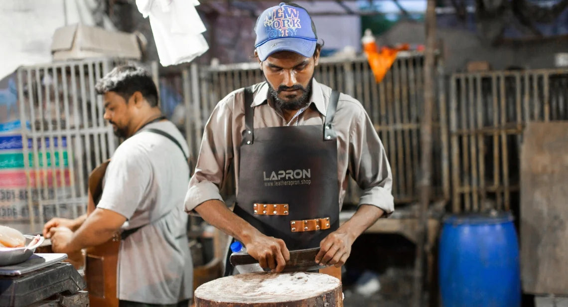 Premium Leather Butcher Apron | Butchering Apron – Lapron