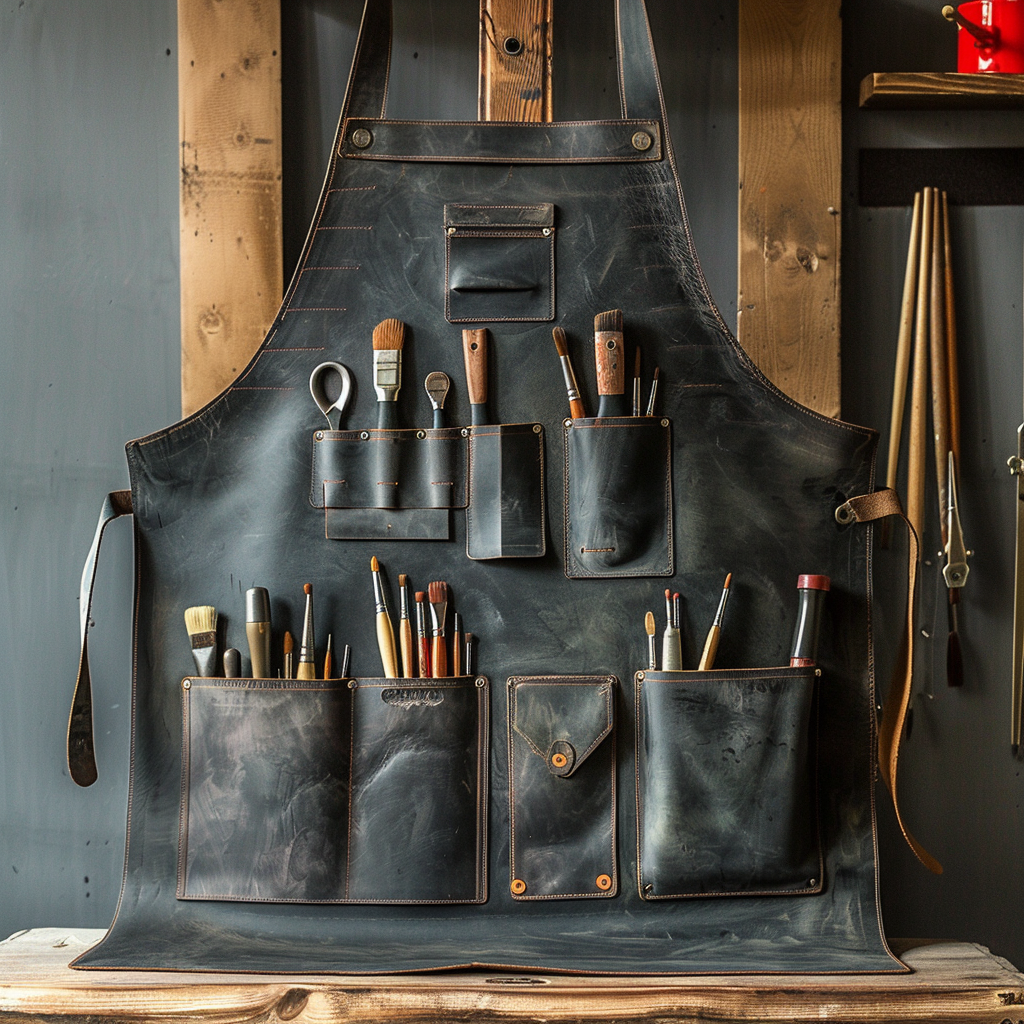 CanvasKeeper Artist Leather Apron – Lapron