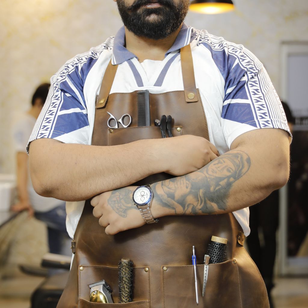 BarberMaster Barber Leather Apron – Lapron