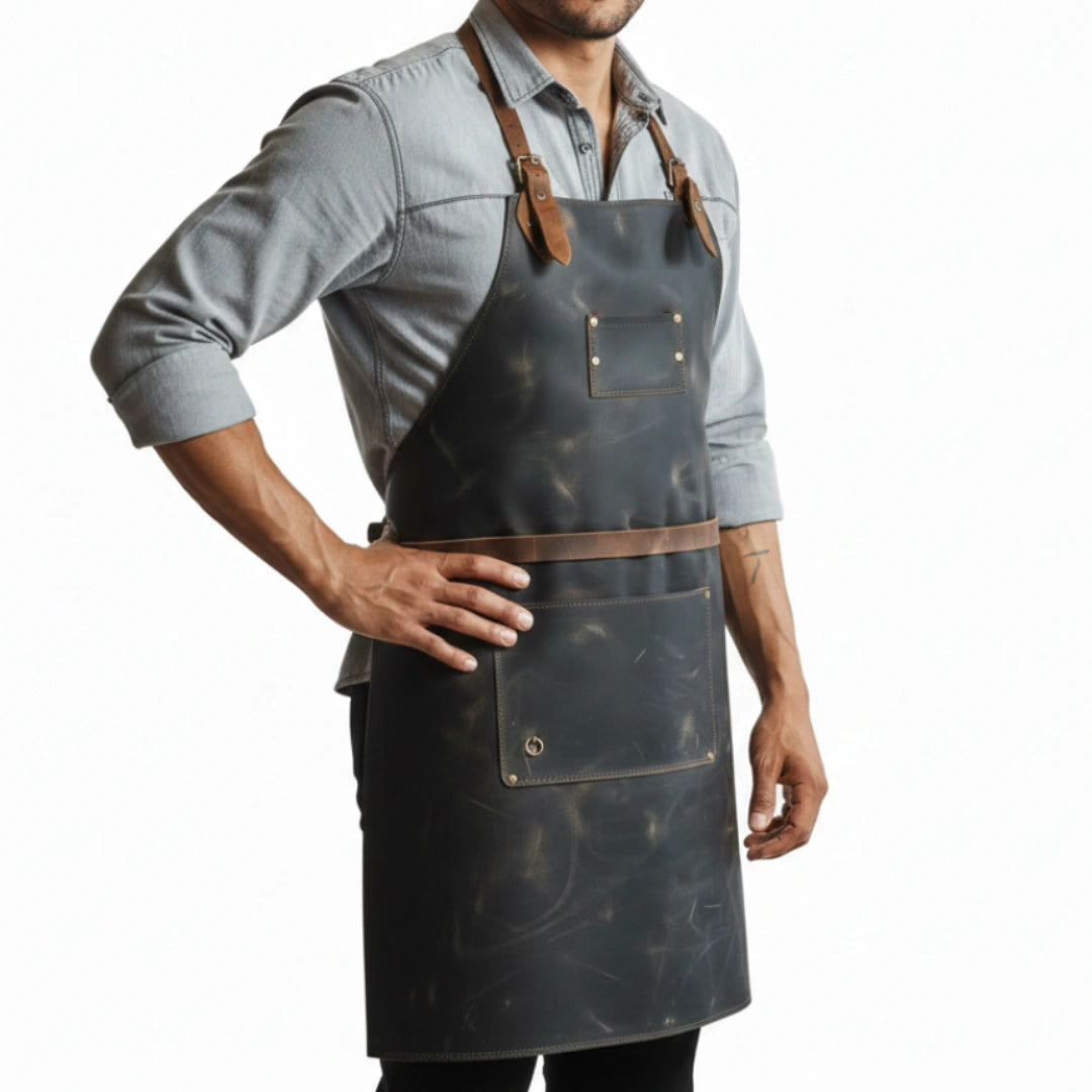 Meat Master Butcher Leather Apron – Lapron