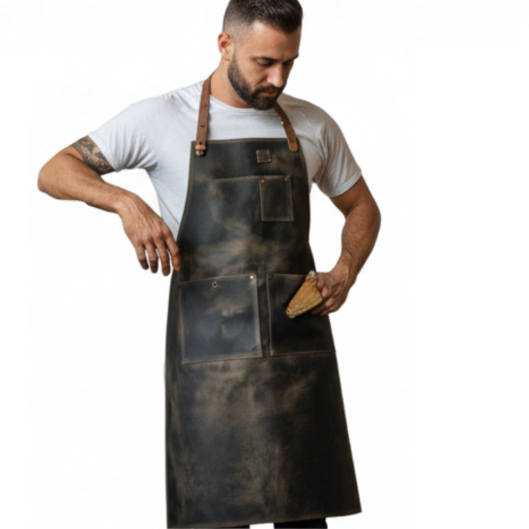Grill Gladiator Leather Butchery Apron – Lapron