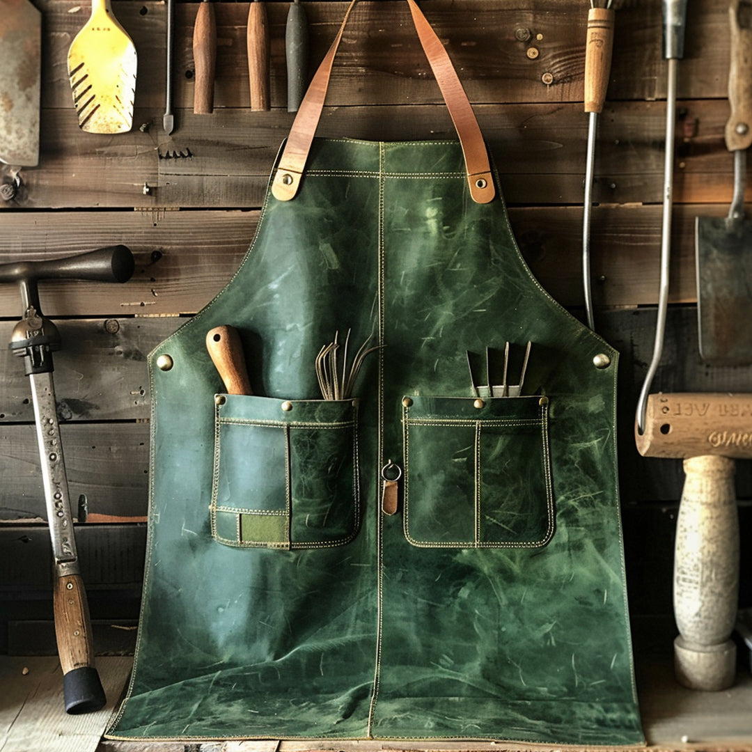 EarthArtisan Garden Apron with Pockets! – Leather Apron