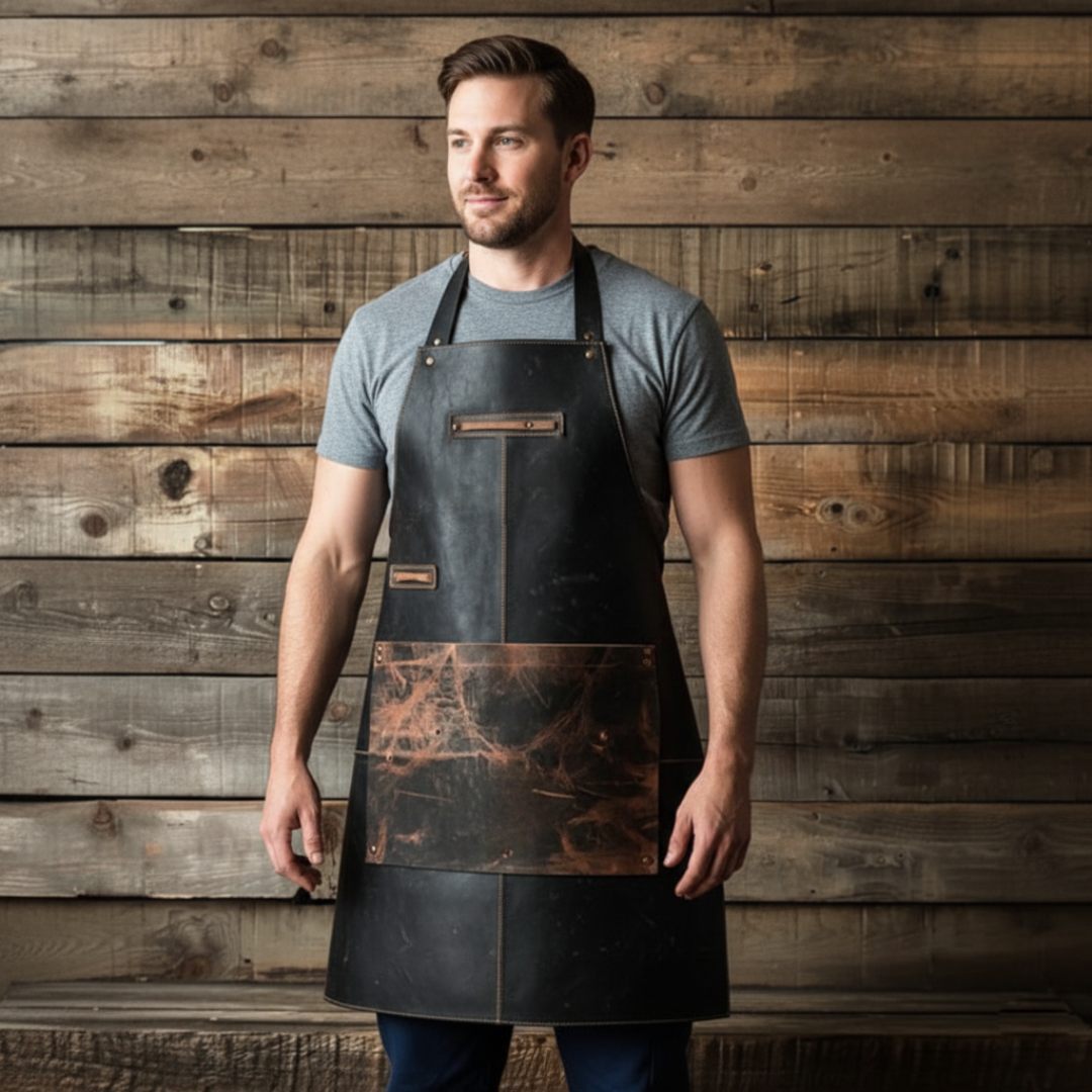 DarkBrew Barista Leather Apron – Lapron